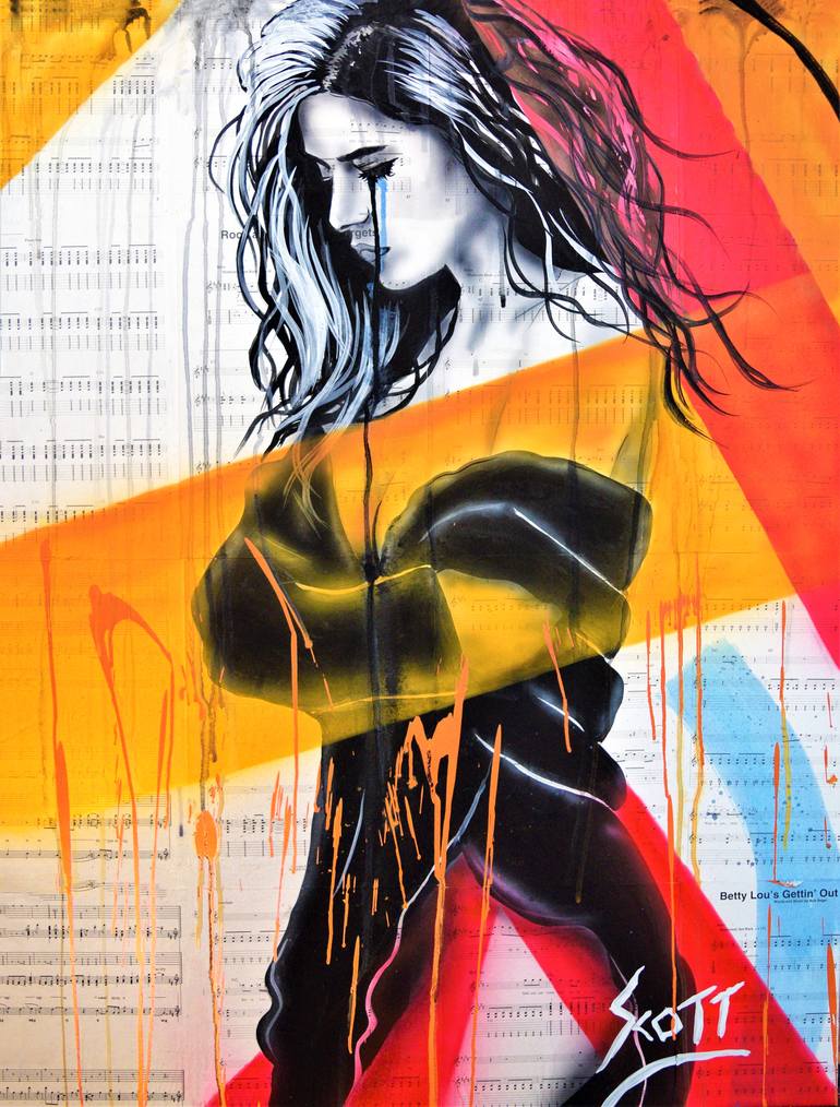 Days and Nights Painting by Brandon Scott | Saatchi Art