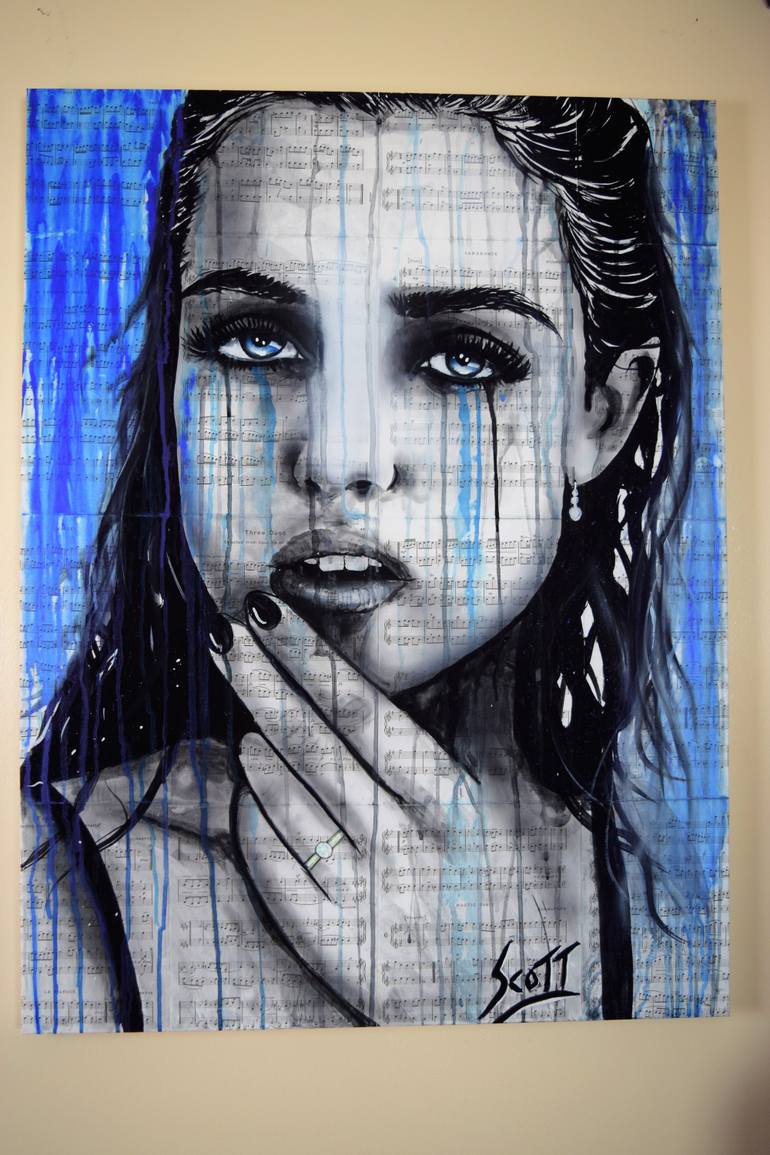 The day Painting by Brandon Scott | Saatchi Art