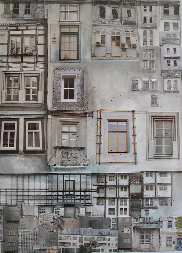 windows Collage by lucille van straten | Saatchi Art
