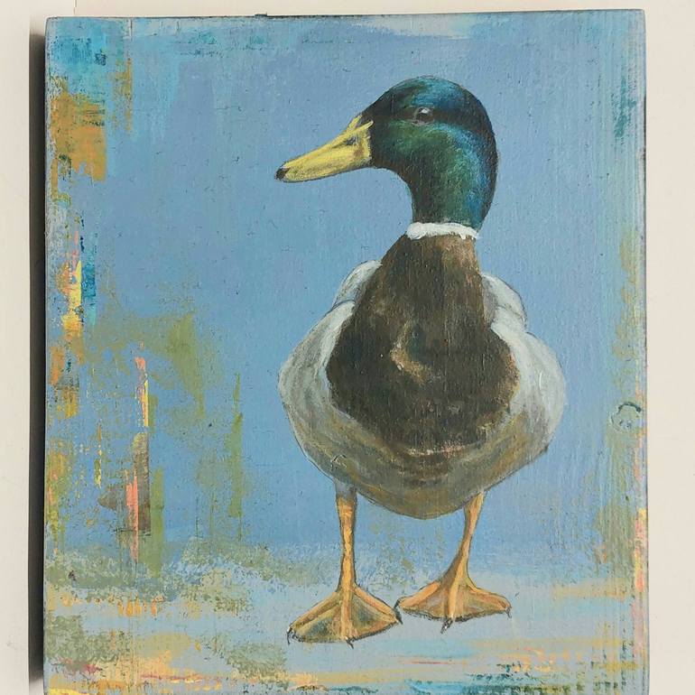 Mallard Painting by steven ferguson | Saatchi Art