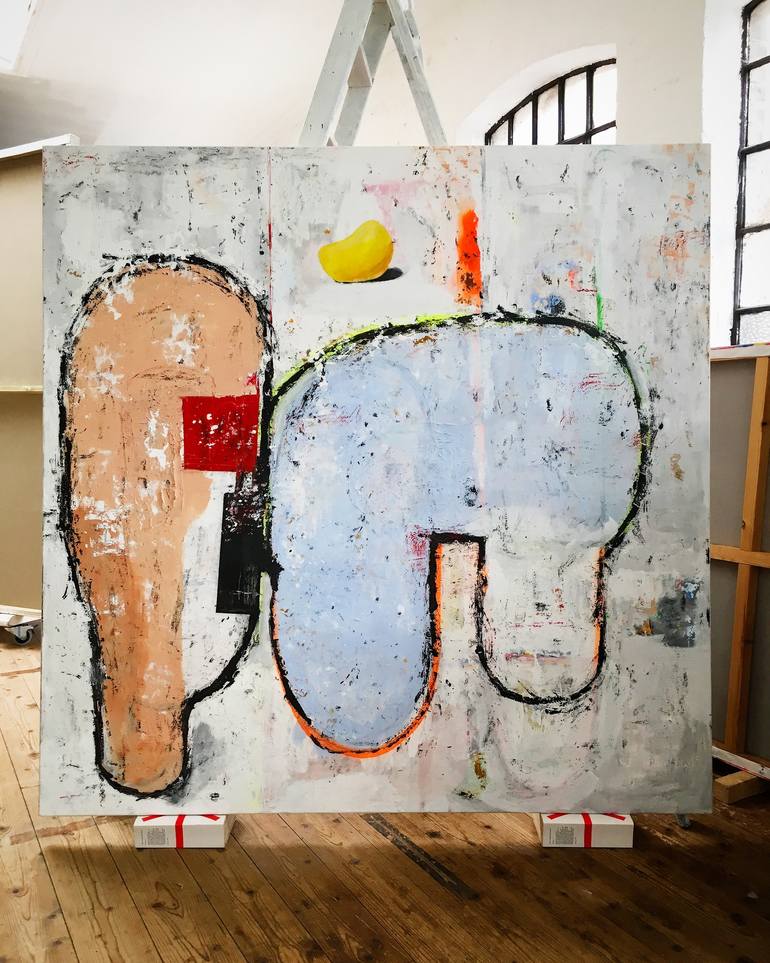 consequences 17 Painting by Rk Polak | Saatchi Art