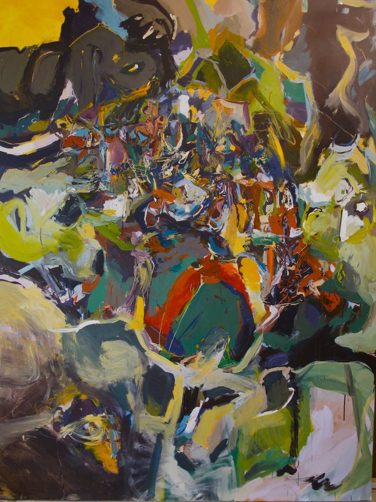 The Ultimate contact Painting by mehran Elminia | Saatchi Art