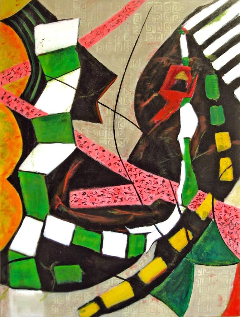 Echo's From the Past, Same Conversation Painting by Bill Sortino ...