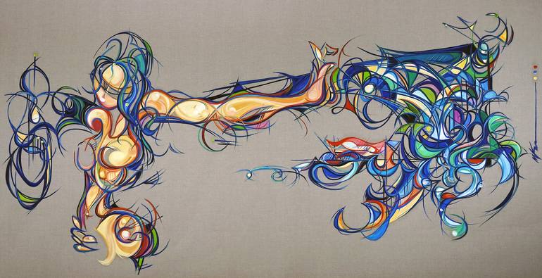 East Meets West …a New Adventure Begins Painting by Michael Korber ...