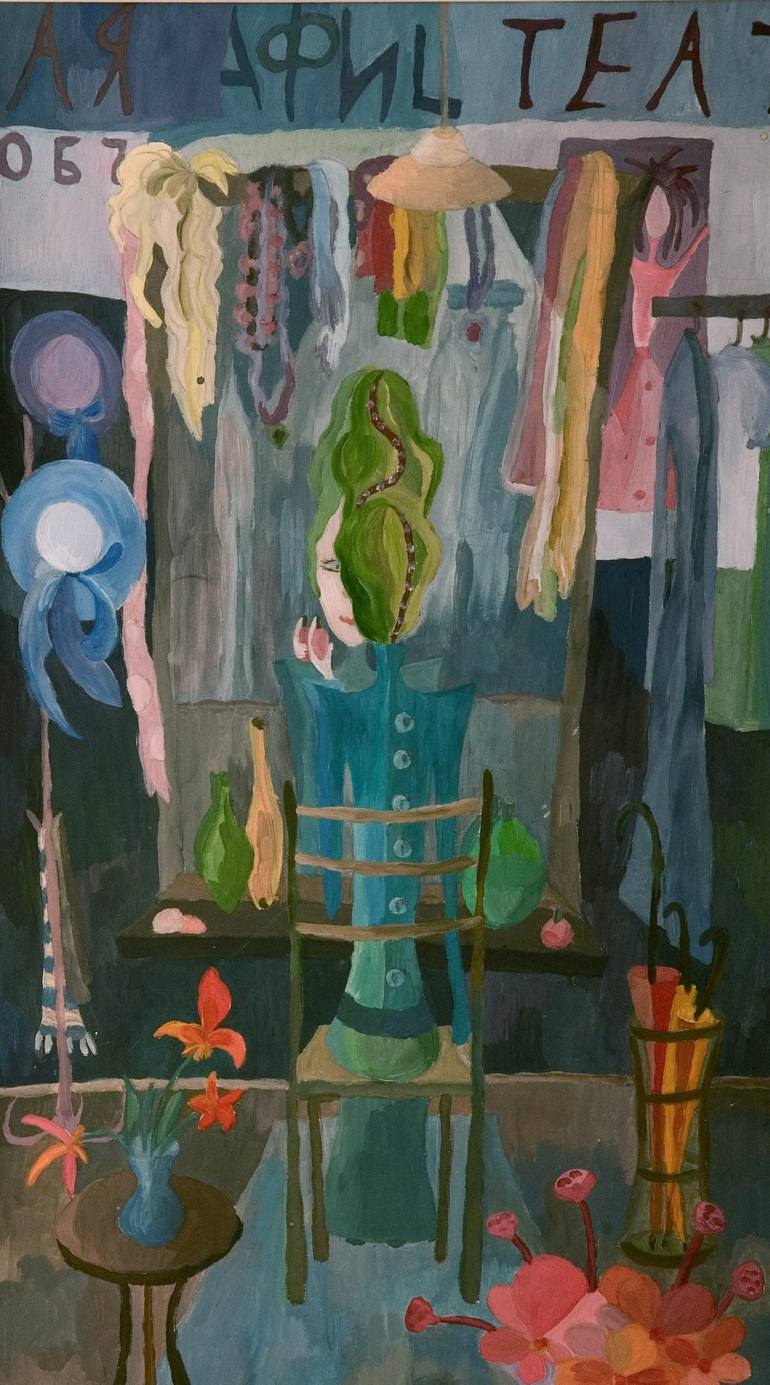Dressing Room Painting by Maria Belousova | Saatchi Art
