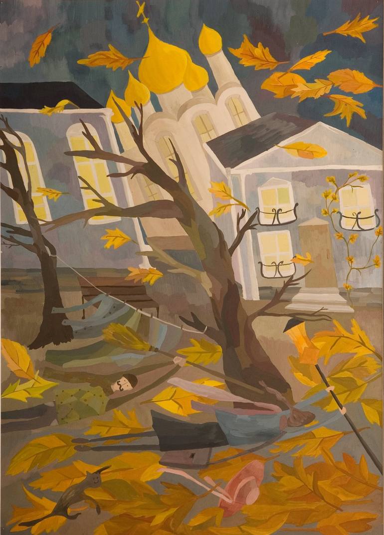 Wind Painting by Maria Belousova | Saatchi Art
