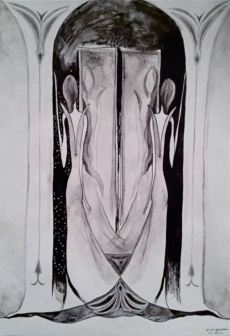 Reflections Painting by Maria Belousova | Saatchi Art