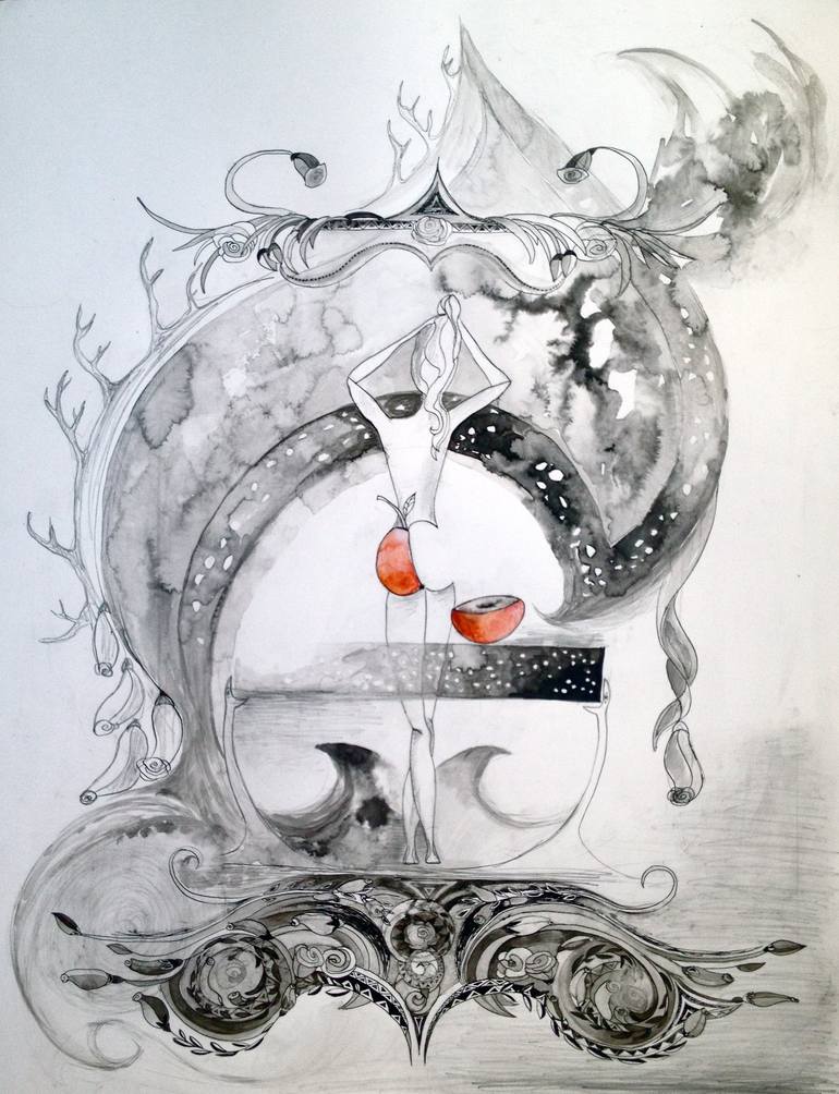 A Curious Disintegration Painting by Maria Belousova | Saatchi Art