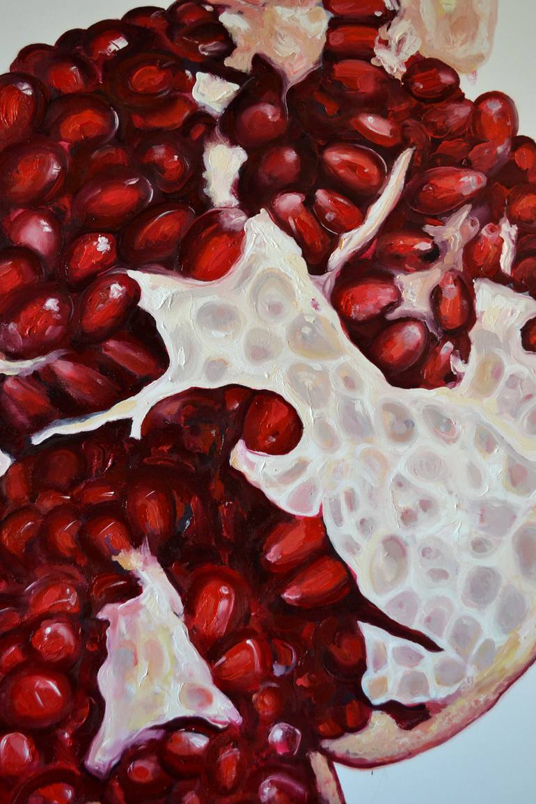 Pomegranate Painting by Dejan Bozinovski | Saatchi Art