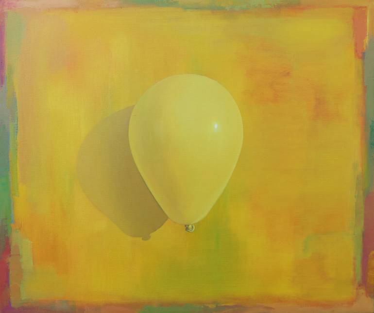 balloon-existence Painting by Jinho Kee | Saatchi Art