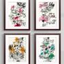 a dialogue of life and soul series b (4 pieces) Drawing by Deny Pribadi ...