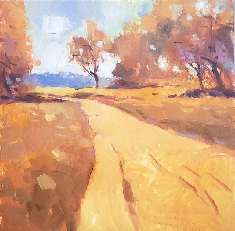 The Path Less Travelled Painting by Anthony Weitz | Saatchi Art