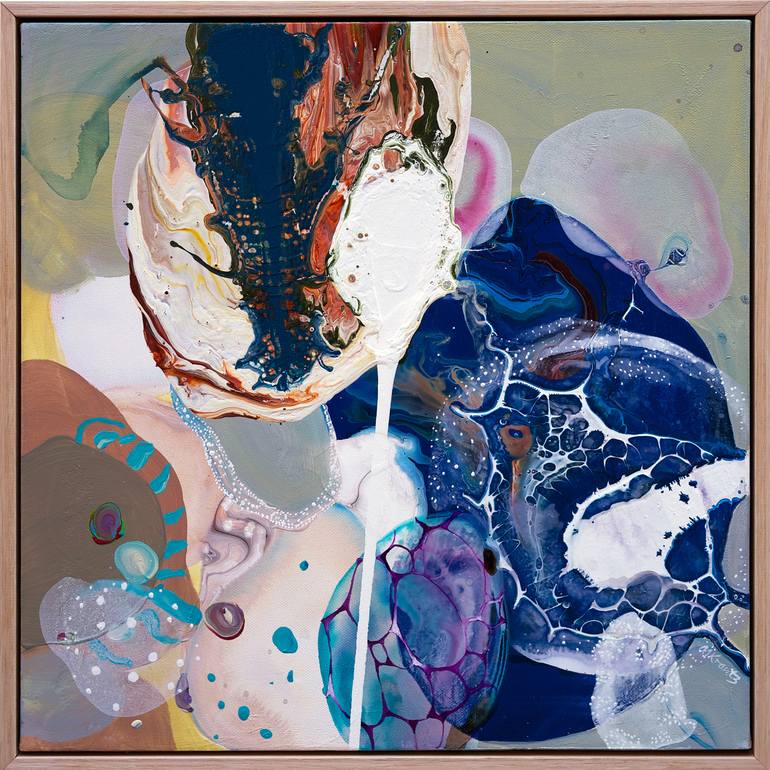Hydrographic 1 Painting by Amanda Krantz | Saatchi Art
