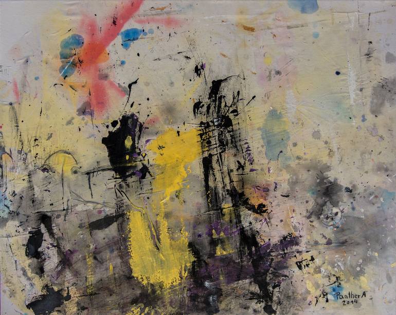 Nuclear Disaster Painting by Renata Panthera | Saatchi Art