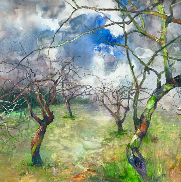 Big Weather Painting by Randall Tipton | Saatchi Art