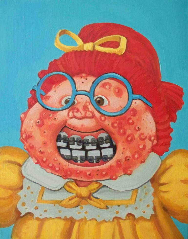 Acne Amy Painting by Christian DeMaria | Saatchi Art