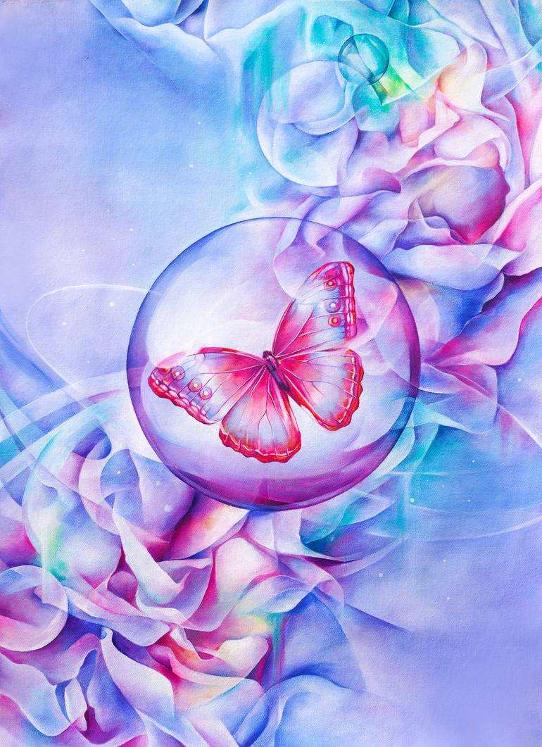 Metamorphosis Painting by Alicia Mcfadzean | Saatchi Art