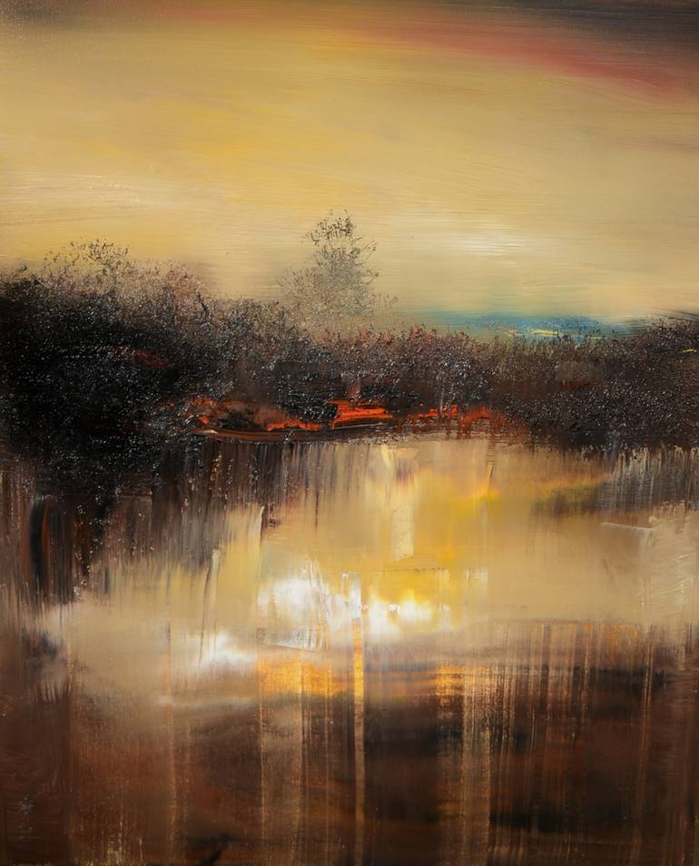 Blue Hills Painting by Maurice Sapiro | Saatchi Art