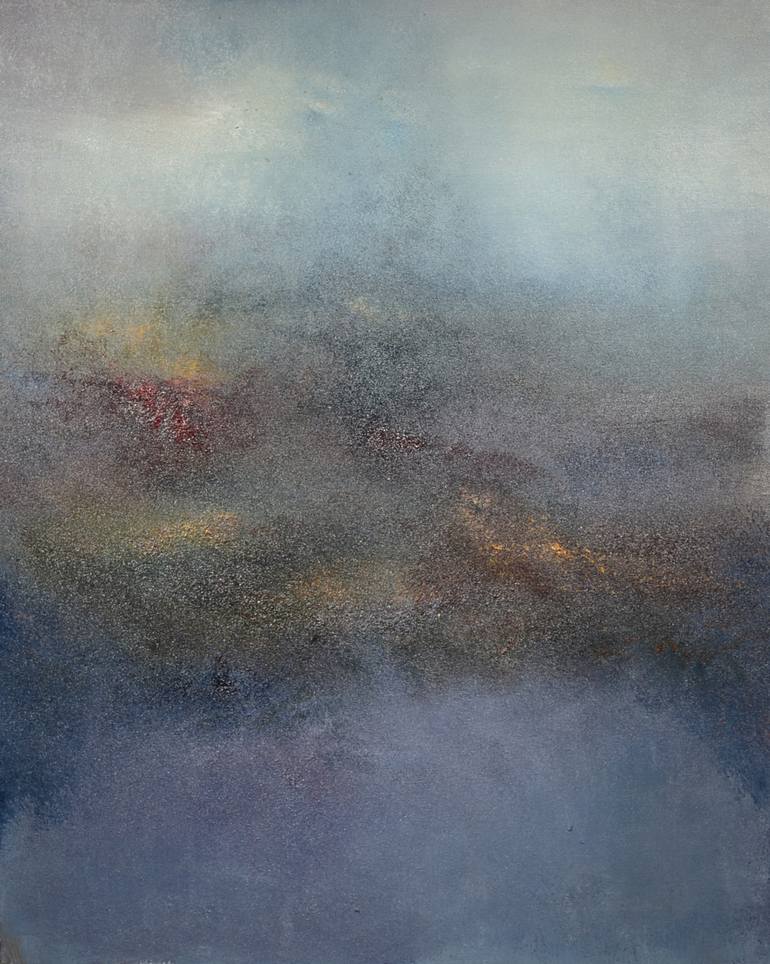 Blue Lagoon Painting by Maurice Sapiro | Saatchi Art