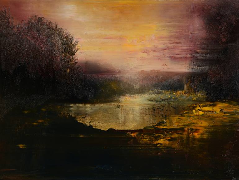 Shadows And Mist Painting by Maurice Sapiro | Saatchi Art