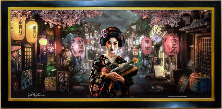 Akiko, the Geisha - Japan Photography by Per-Andre Hoffmann | Saatchi Art