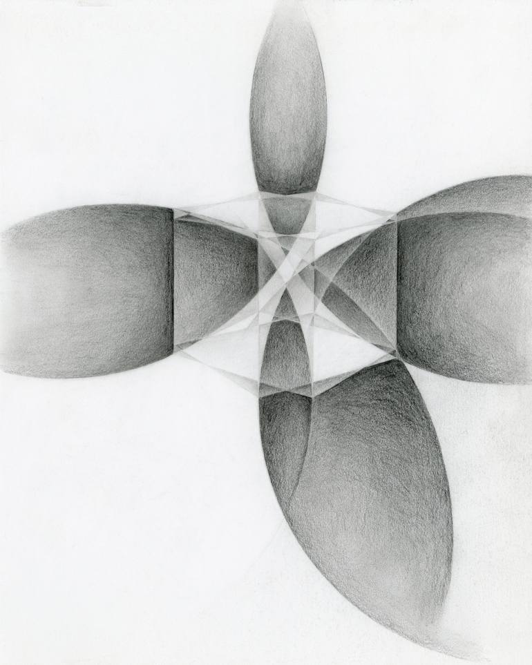 untitled (extra dimensions) Drawing by Robin Spencer | Saatchi Art