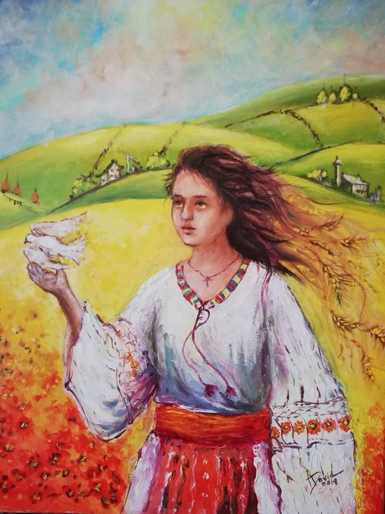 Roots Painting by DAVID ALEXANDRU | Saatchi Art