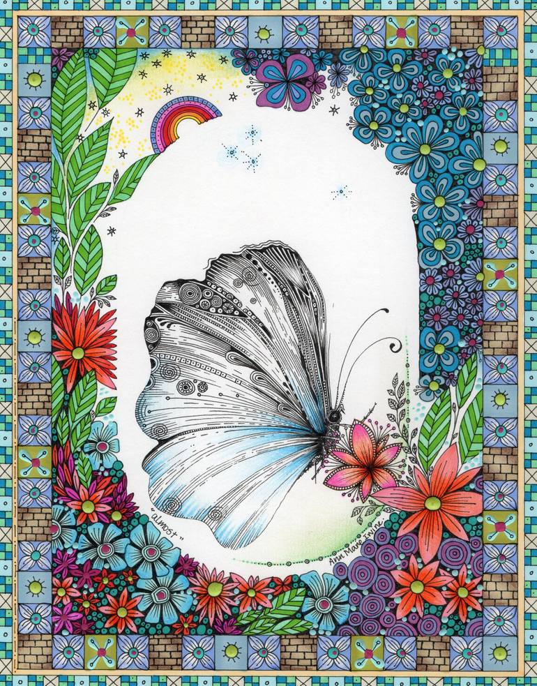 Almost Drawing by Ann Marie Irvine | Saatchi Art