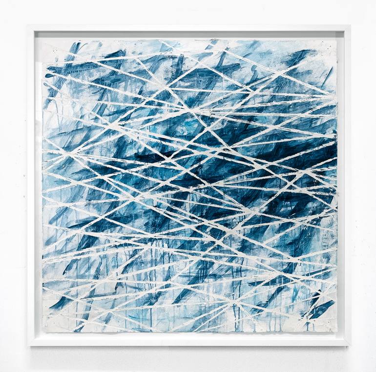 Cerulean Collage by David Fredrik Moussallem | Saatchi Art