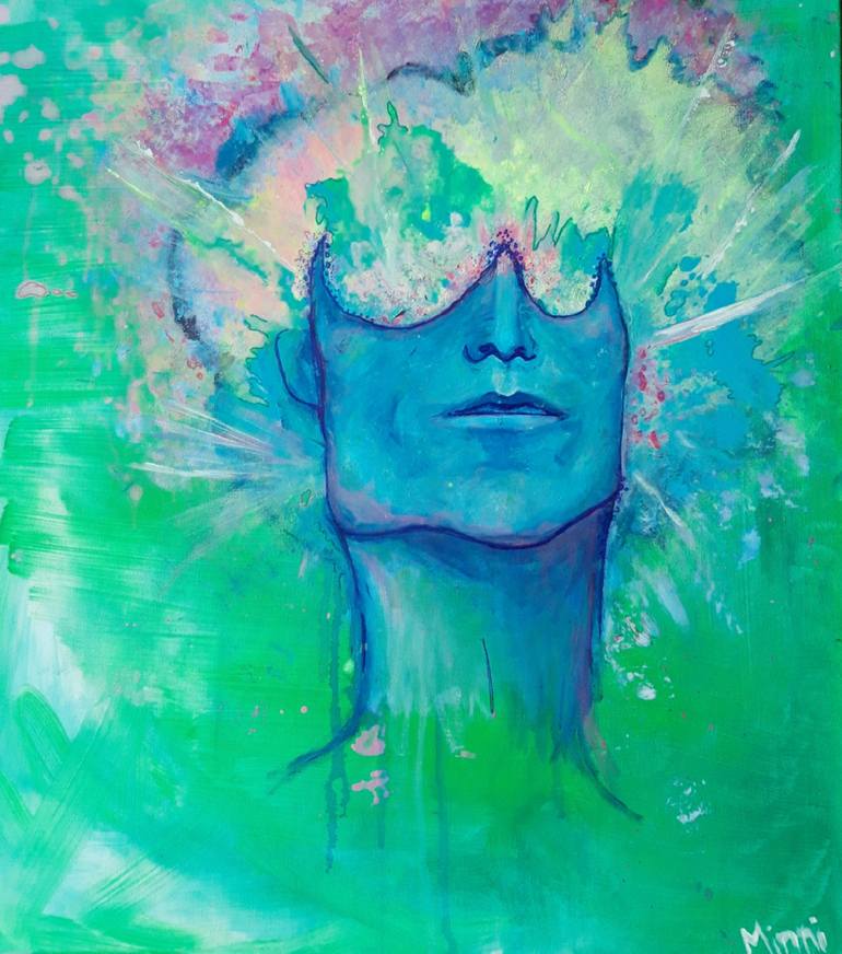 Consciousness Painting by Tracy Clark | Saatchi Art