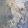 Blue grading Painting by Asiya Bajwa | Saatchi Art