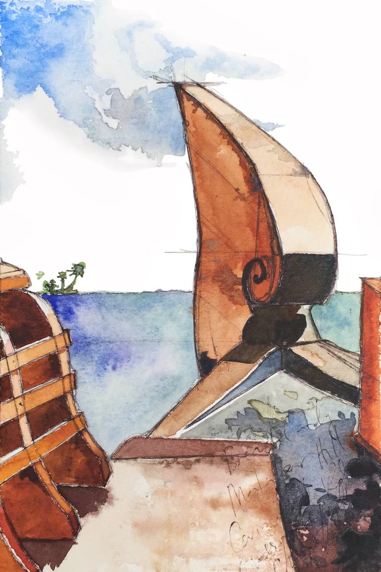 Repose 2/7 Painting by Michelle Thomas | Saatchi Art