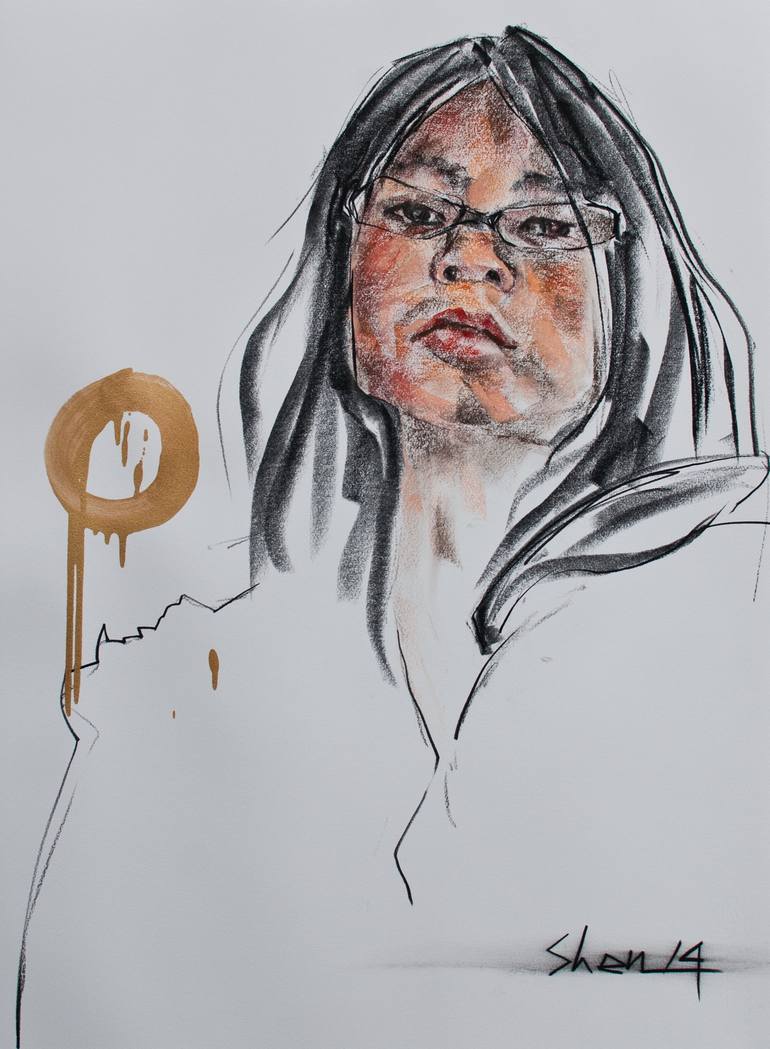 Unwilling to Practice Drawing by Chia Hui Shen | Saatchi Art