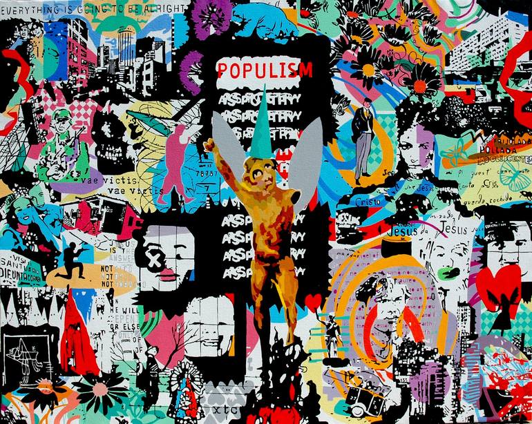 populism Painting by pablo compagnucci | Saatchi Art