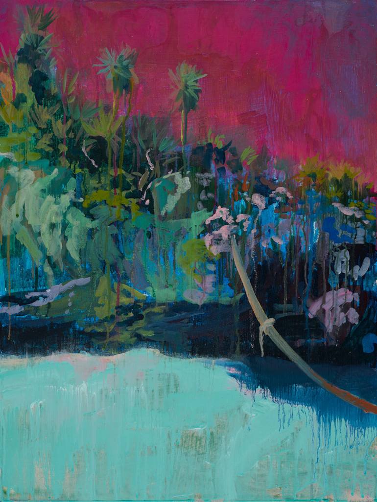 Tie Yourself To Me Painting by Melissa Loop | Saatchi Art