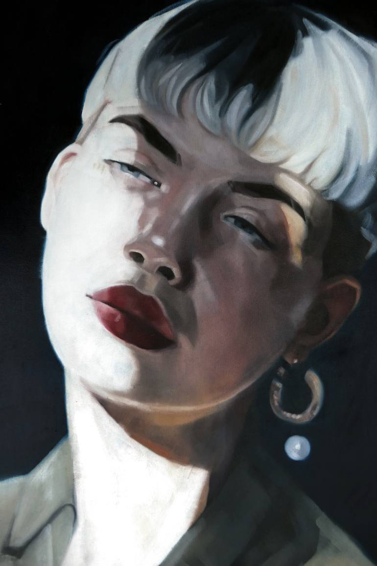 Angela Painting by Daniel Wimmer | Saatchi Art