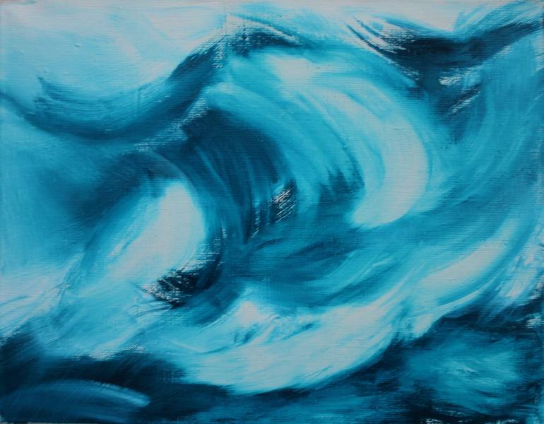 In the Sea Painting by Helaine Rainier | Saatchi Art