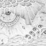 Sea Deep in Wisdom Drawing by Sharon Ebert | Saatchi Art