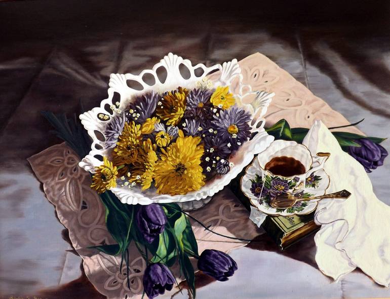 Spring Break Painting by Linda Becker | Saatchi Art