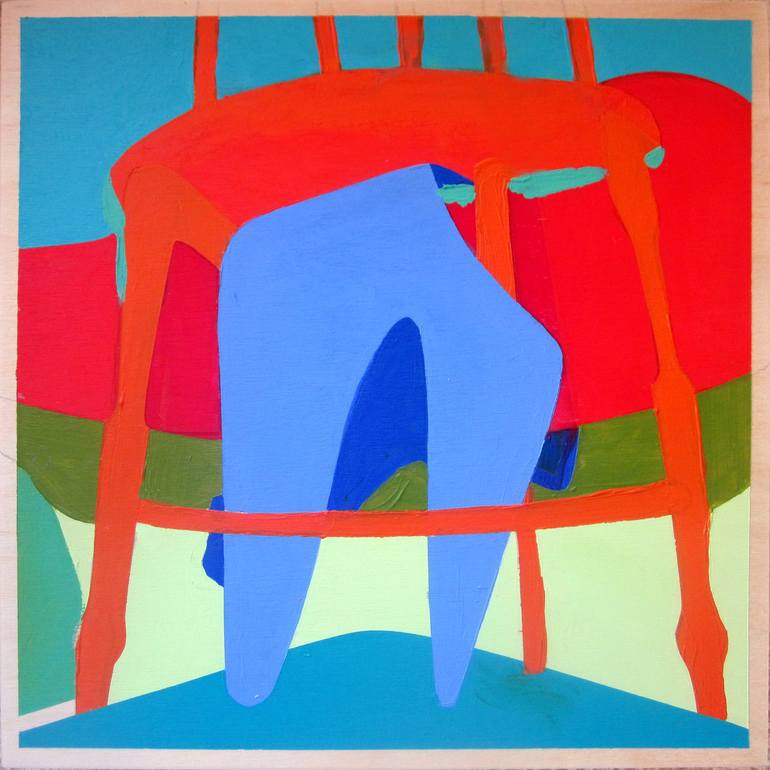 Chair for a Lounge Painting by Peter Fyfe | Saatchi Art