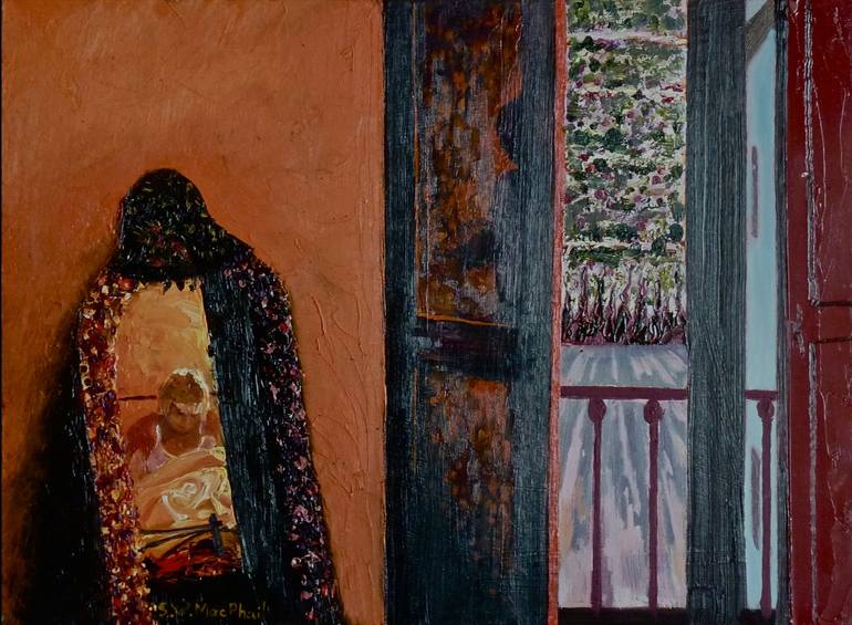 Snuggling Down Painting by Stephen MacPhail | Saatchi Art