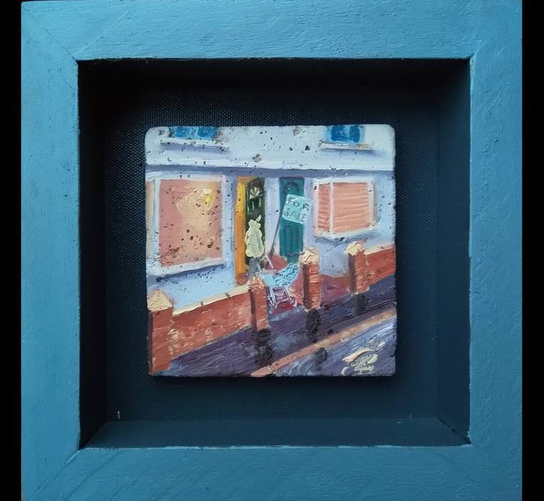 For Sale: Repossessed Property Painting by Stephen Macphail | Saatchi Art