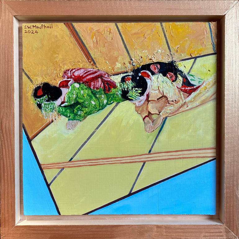 Greetings Painting by Stephen MacPhail | Saatchi Art