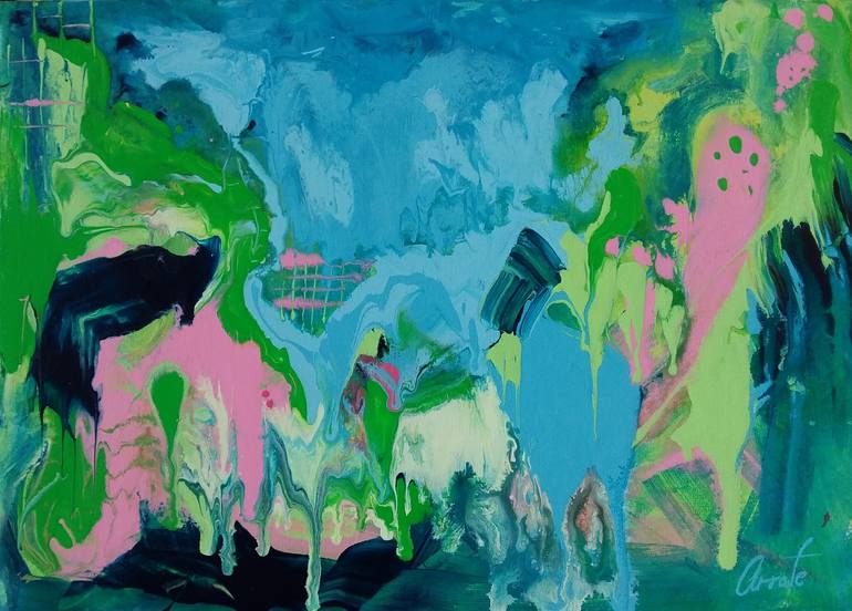 Interlude Painting by Arrate Alonso | Saatchi Art