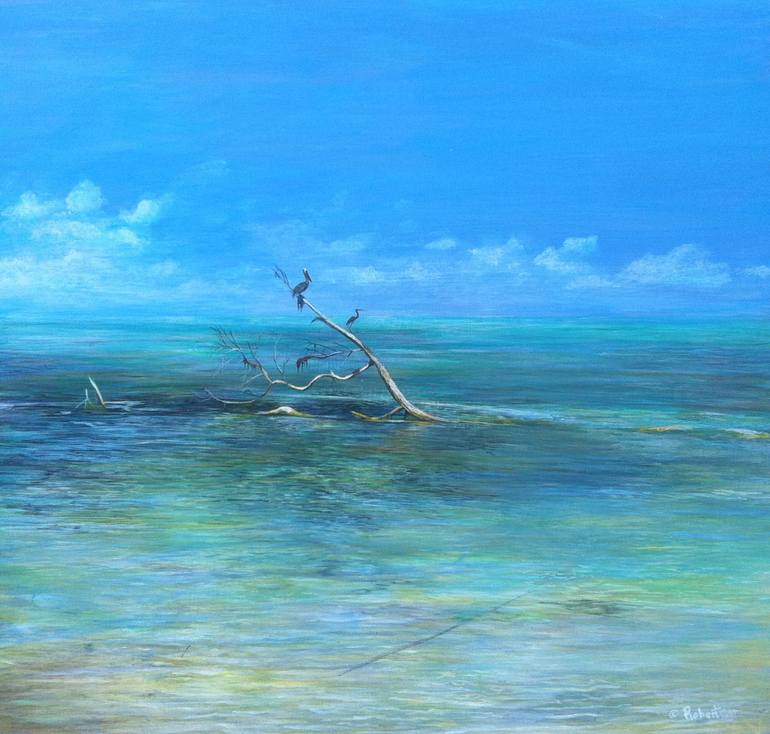The Perfect day Painting by Robert Post | Saatchi Art