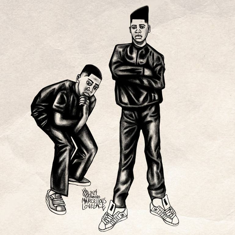 2024 Legend of the BBoy by Marcellous Lovelace Drawing by Marcellous ...