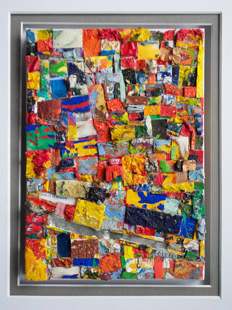 Body of Ore Collage by Phillip Fourie | Saatchi Art