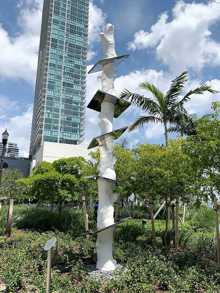 Column Trees Sculpture by Florencio Gelabert | Saatchi Art