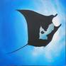 Manta Painting by Davide RATZO Ratti | Saatchi Art