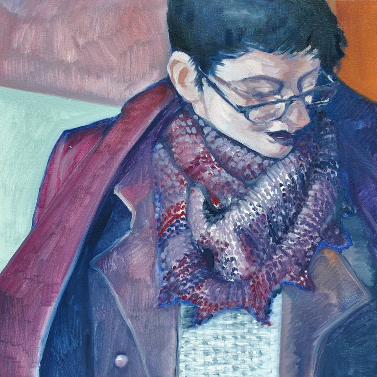 Chainmail Painting by Nicole Ida Fossi | Saatchi Art